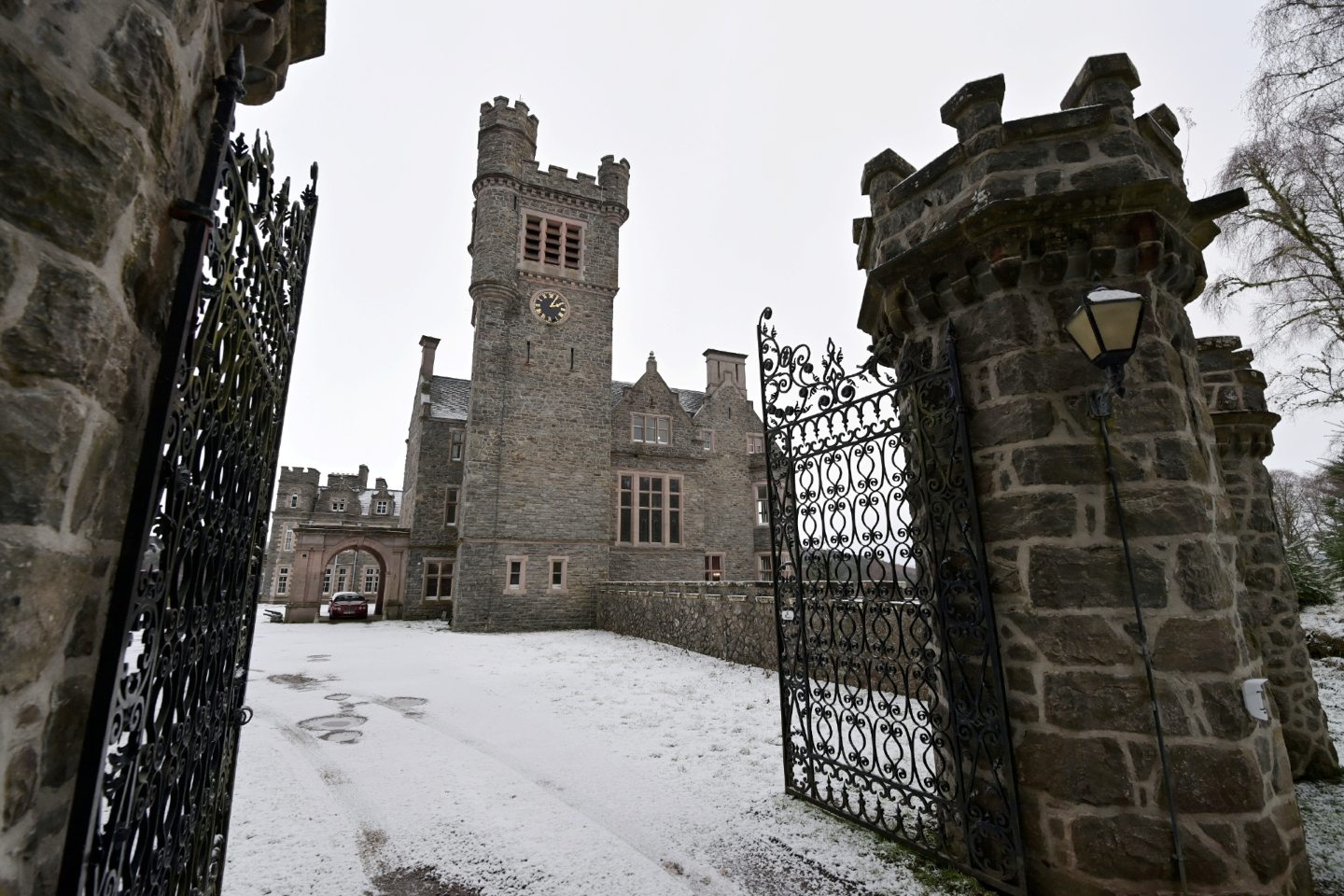 Exclusive look inside as £10m Carbisdale Castle restoration begins