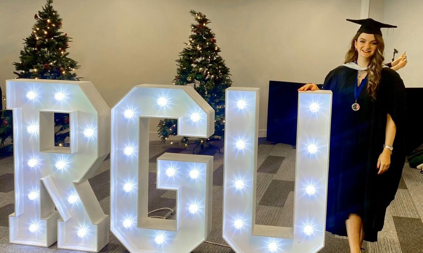 Rebecca Morrison RGU graduation: Uni was a balancing act