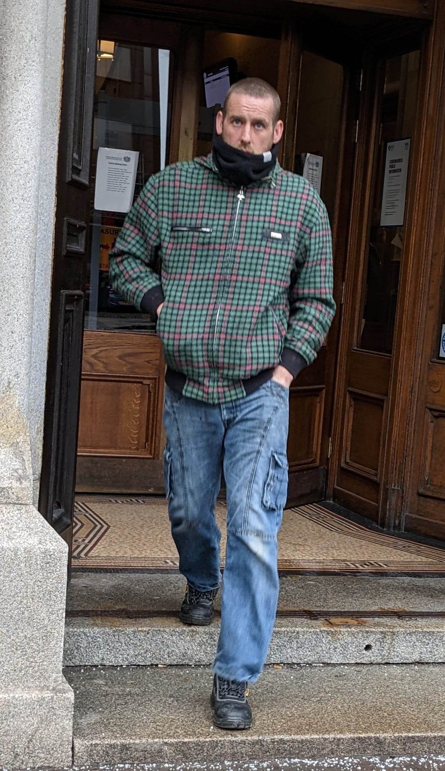 Balmedie man threatens neighbour over state of recycling bins