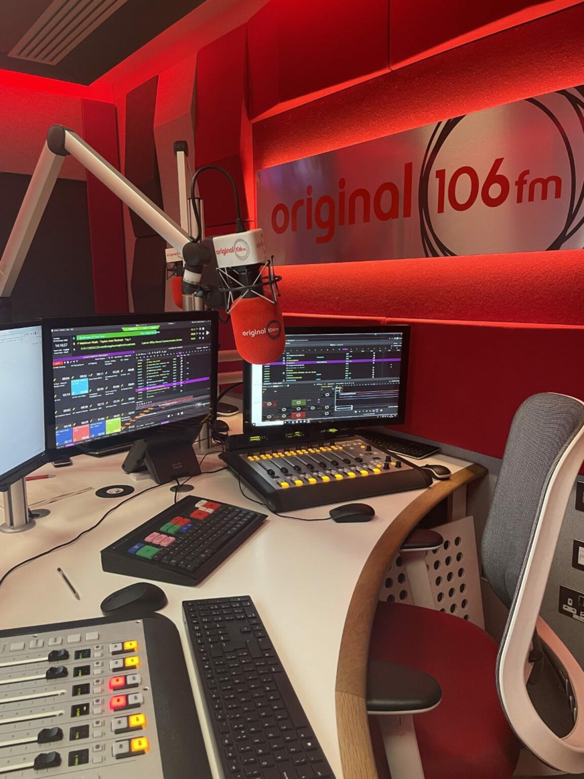 My Week in Five Pictures: Behind the booth with Original 106 DJ Claire ...