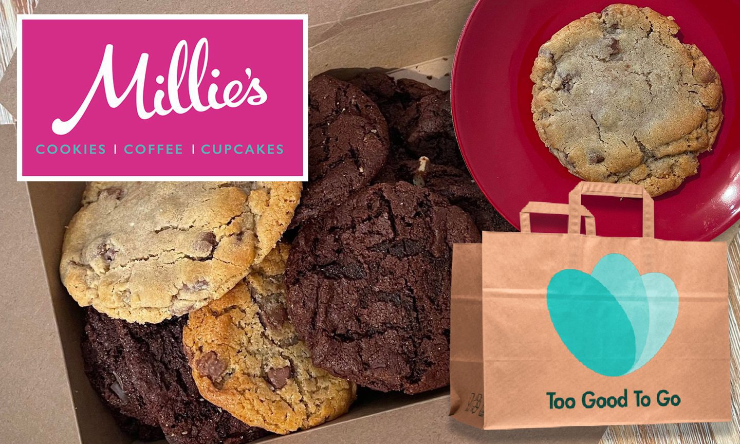 Too Good To Go: I paid £3.99 for Millie's Cookies box in Aberdeen