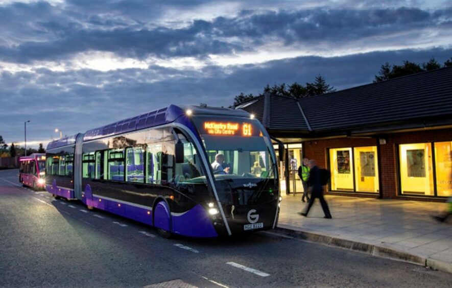 Aberdeen Rapid Transit could end up just using regular buses
