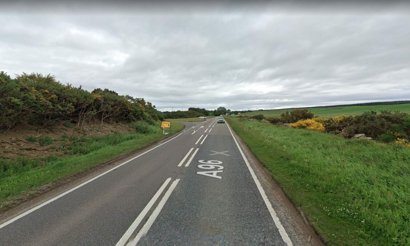 A96 Inverness to Aberdeen road reopens following four-vehicle crash ...