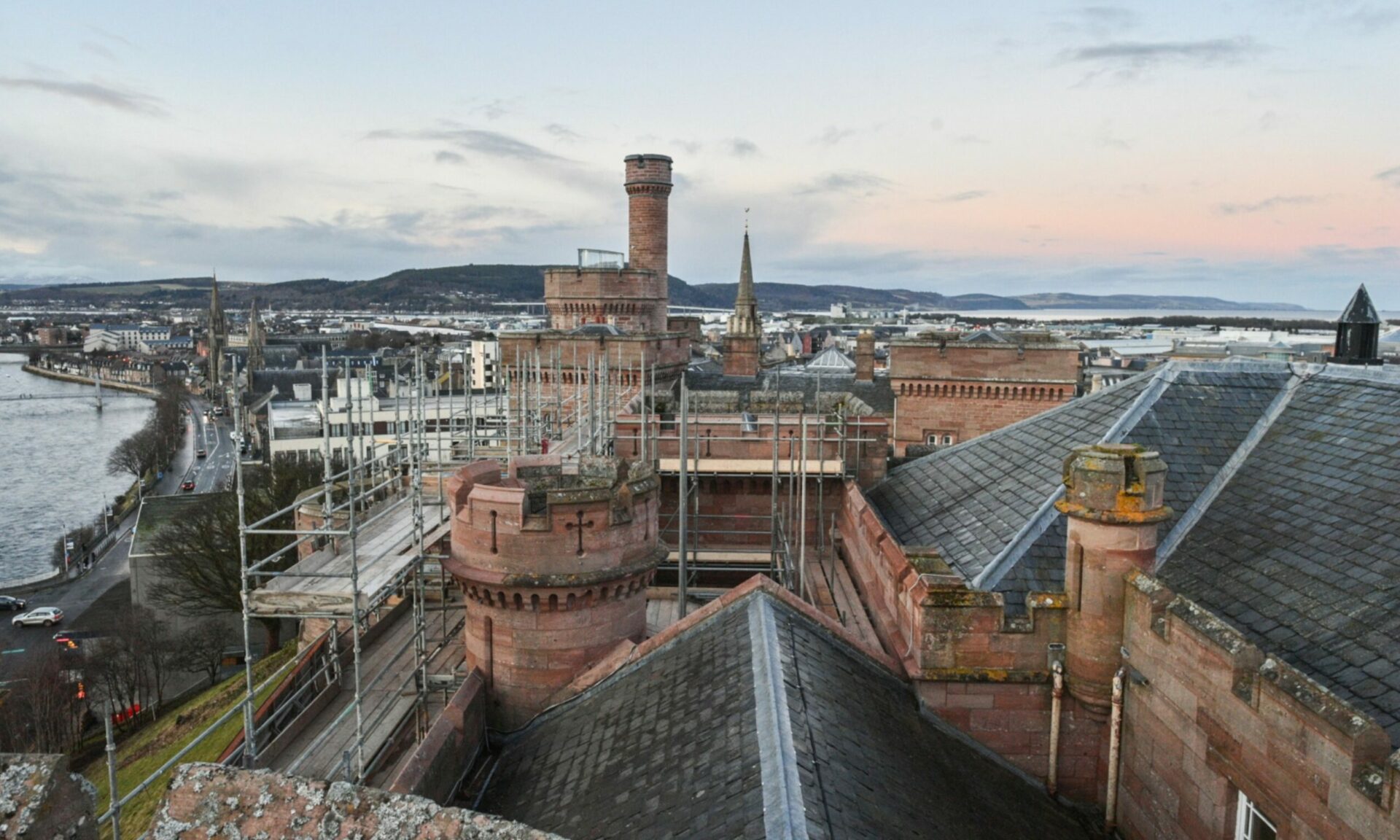 Inverness castle making progress and on course for 2025 opening
