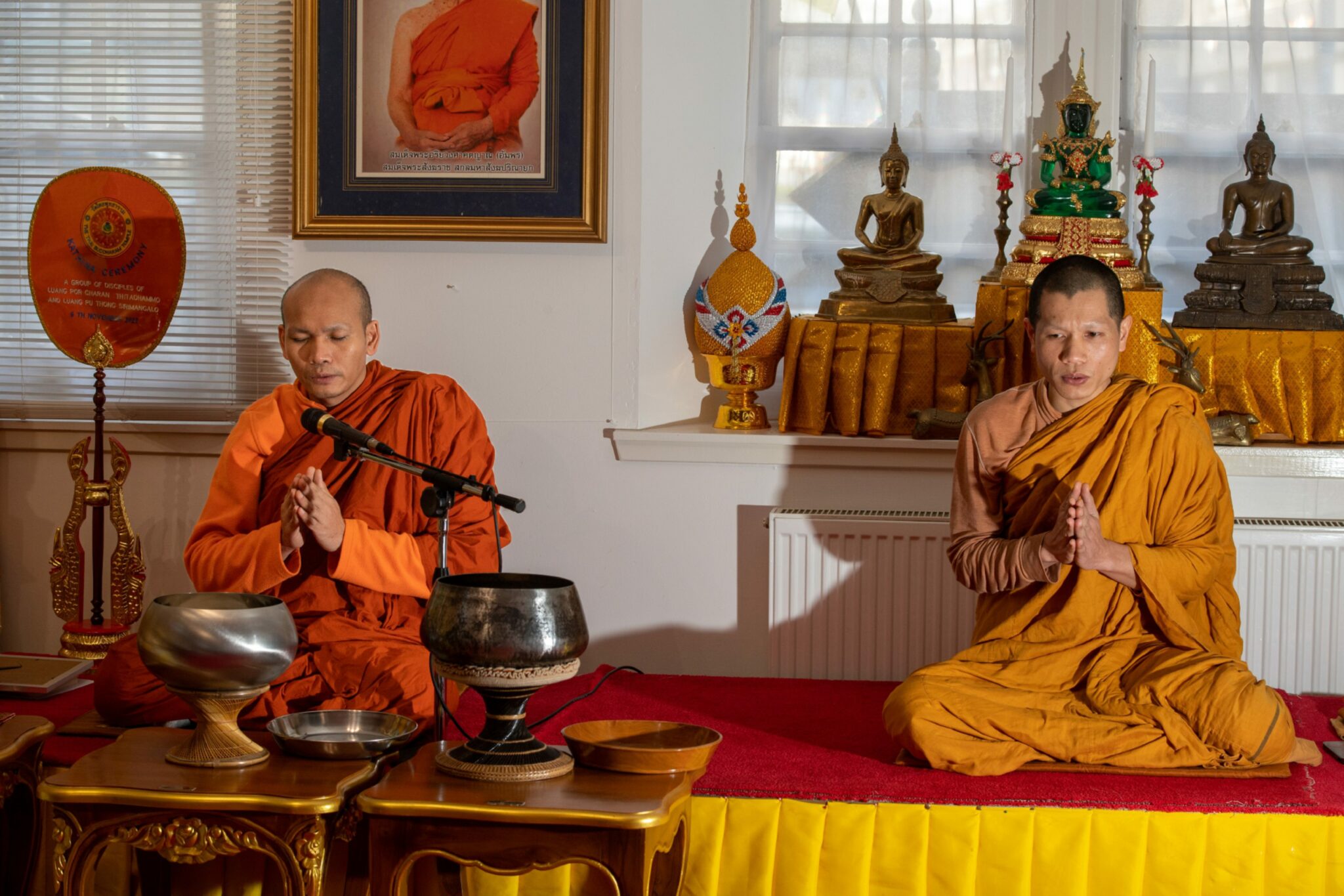 Meet the monks who live in Aberdeen's Thai temple