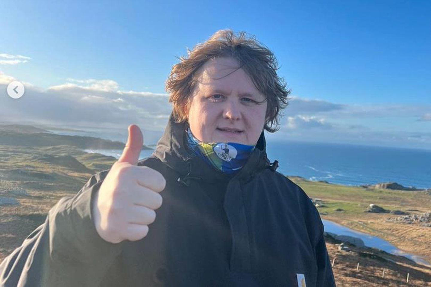 Lewis Capaldi hikes up Coll's Ben Hogh for Doddie Aid