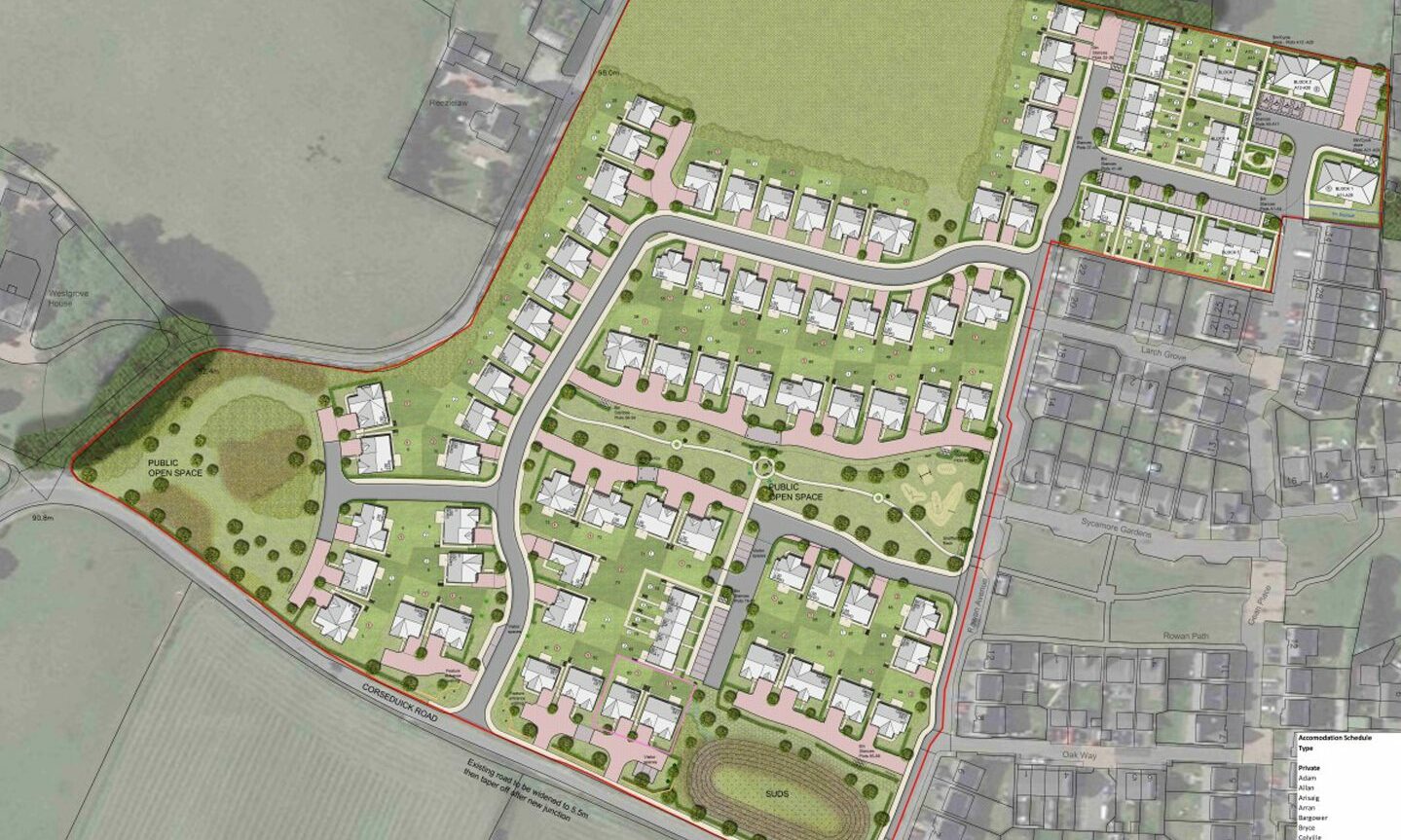 Cala Homes unveils plans to build 117 new homes in Newmachar