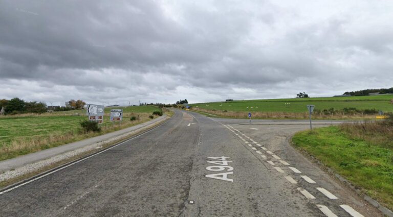 One person in hospital following crash on the A944 near Alford - Press ...