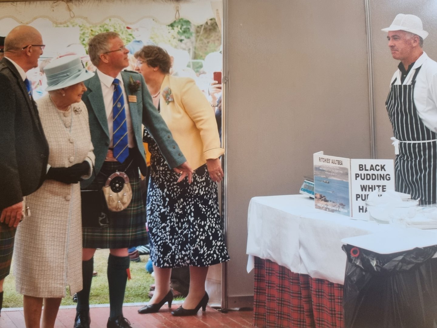 Ritchies of Aultbea pudding-maker 'proud' to have met late Queen