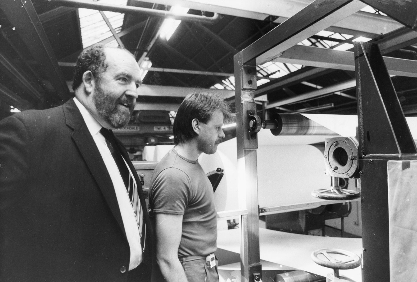 Ed Gillespie, former Stoneywood paper mill manager, dies aged 77