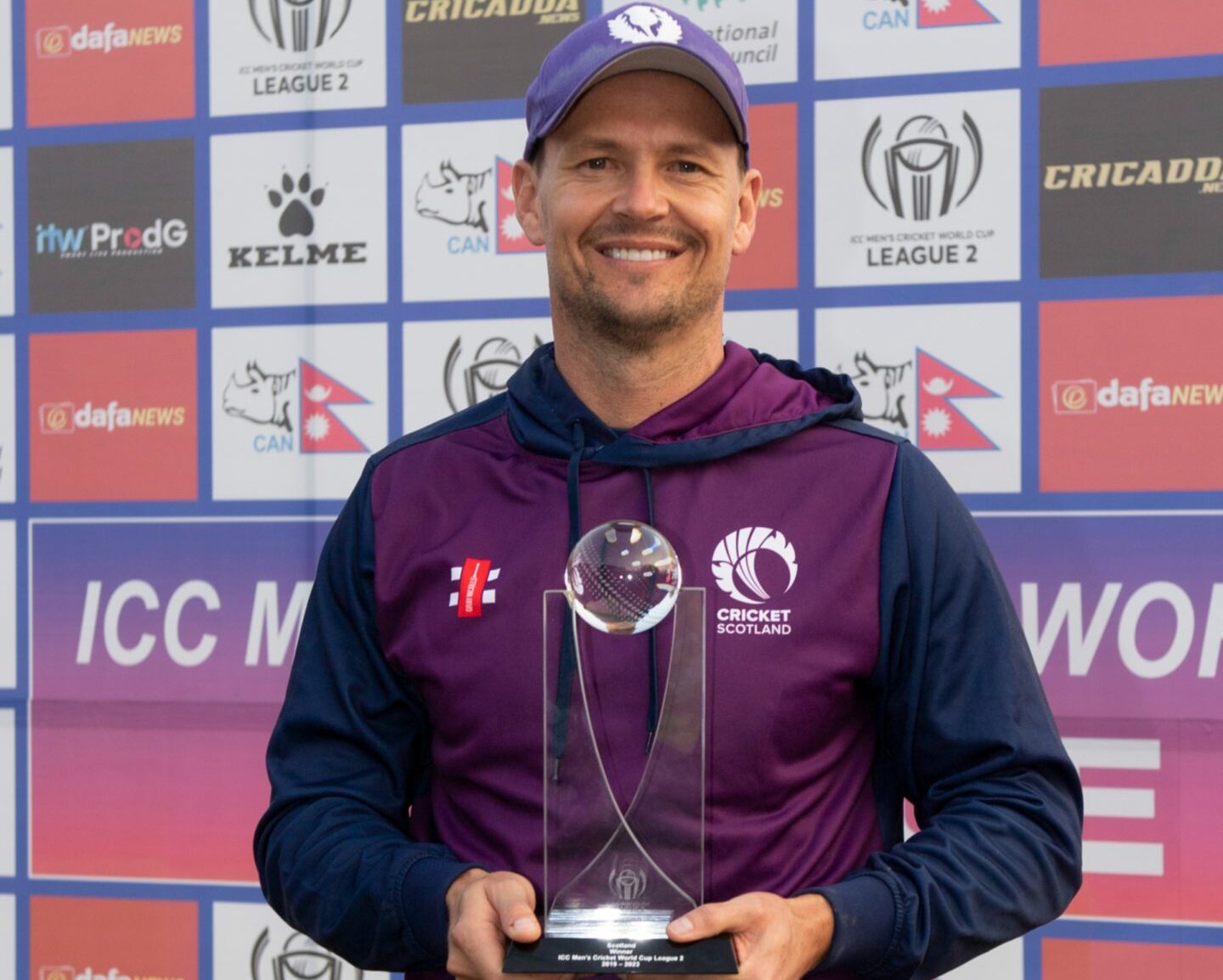 Cricket: Scotland success in WCL2 'special' for Kyle Coetzer
