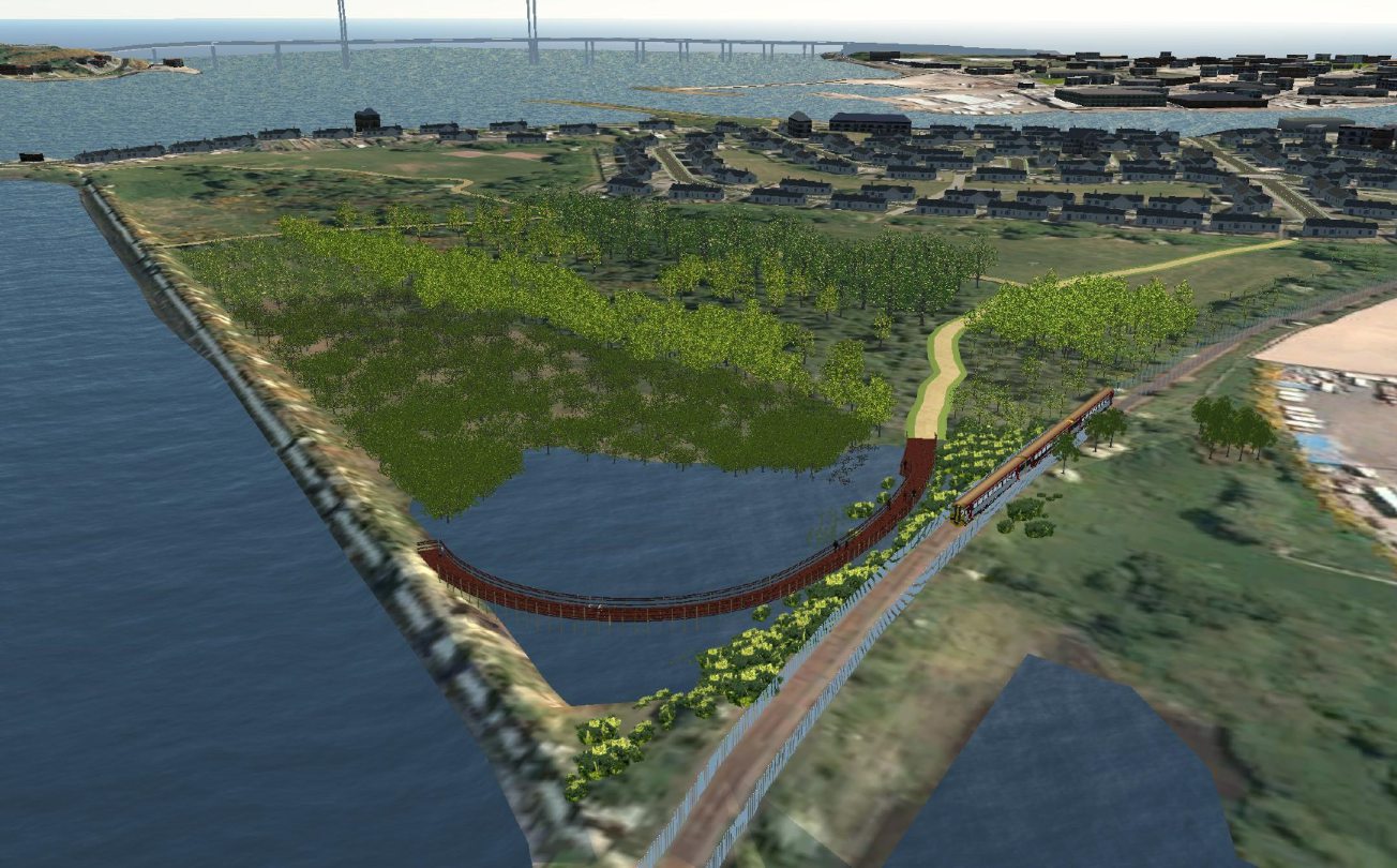 Merkinch Local Nature Reserve boardwalk funding decision close