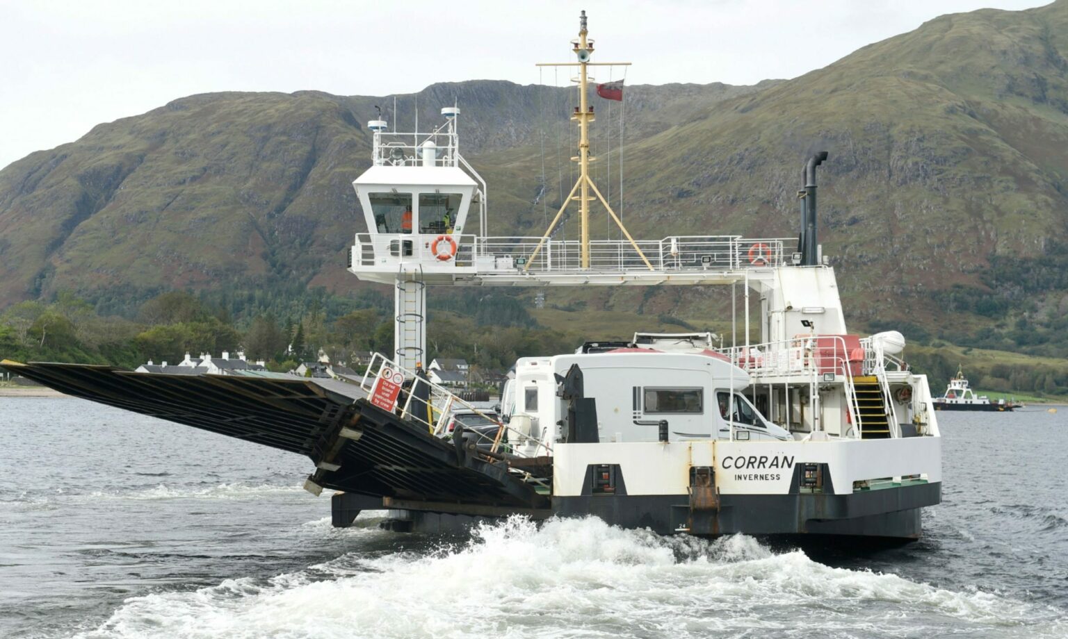 One of the two Corran Ferry vessels will return by early June