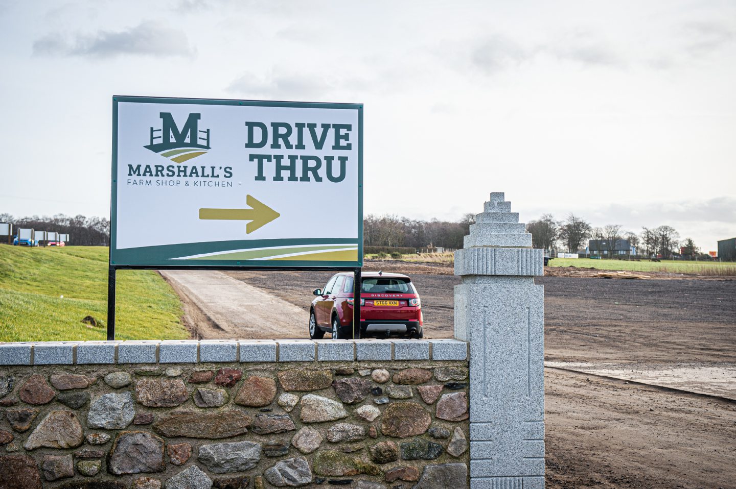 We tried the new drive-thru at Marshall's Farm Shop - here's how it ...