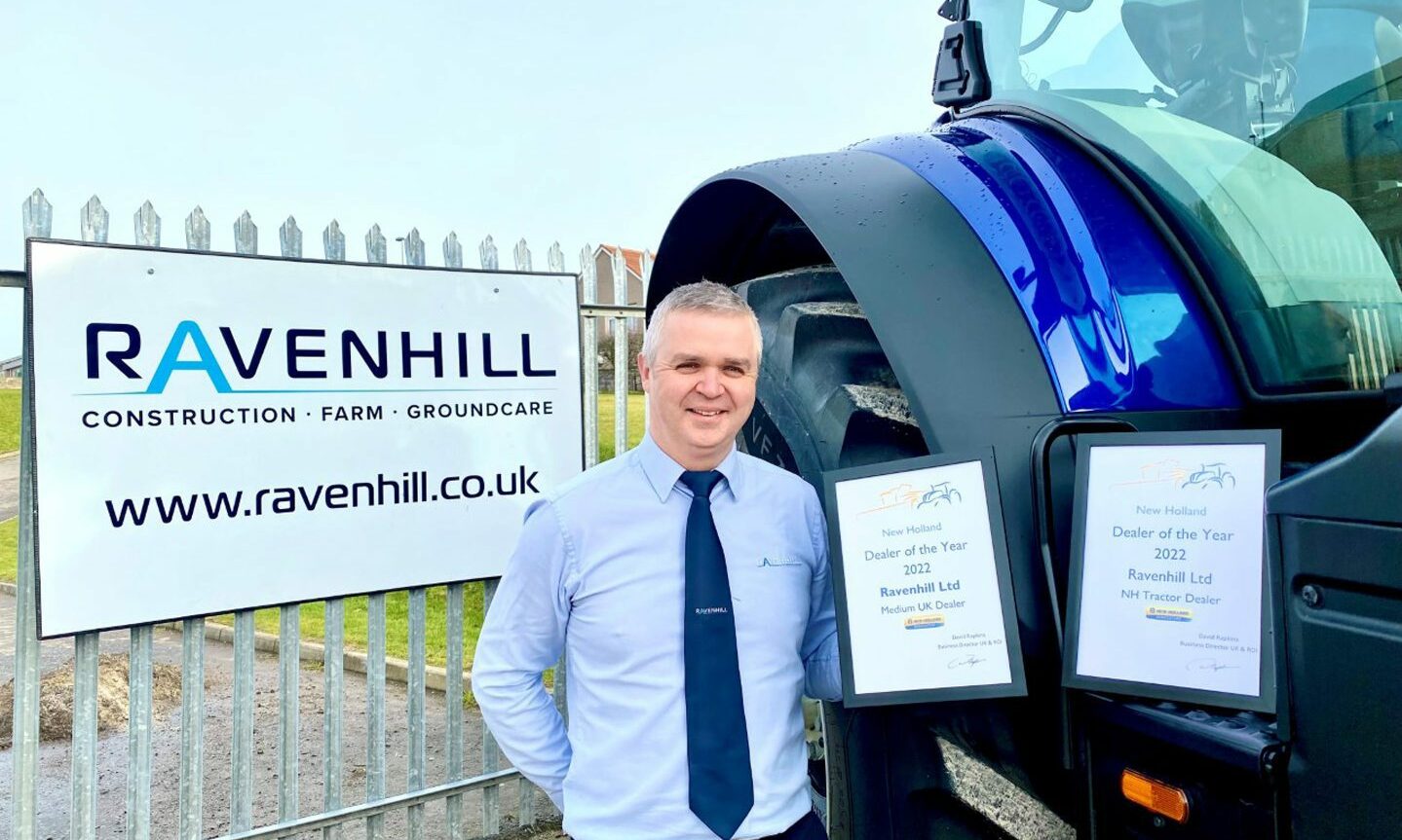 Ravenhill recognised as UK's best New Holland tractor dealer - Press ...