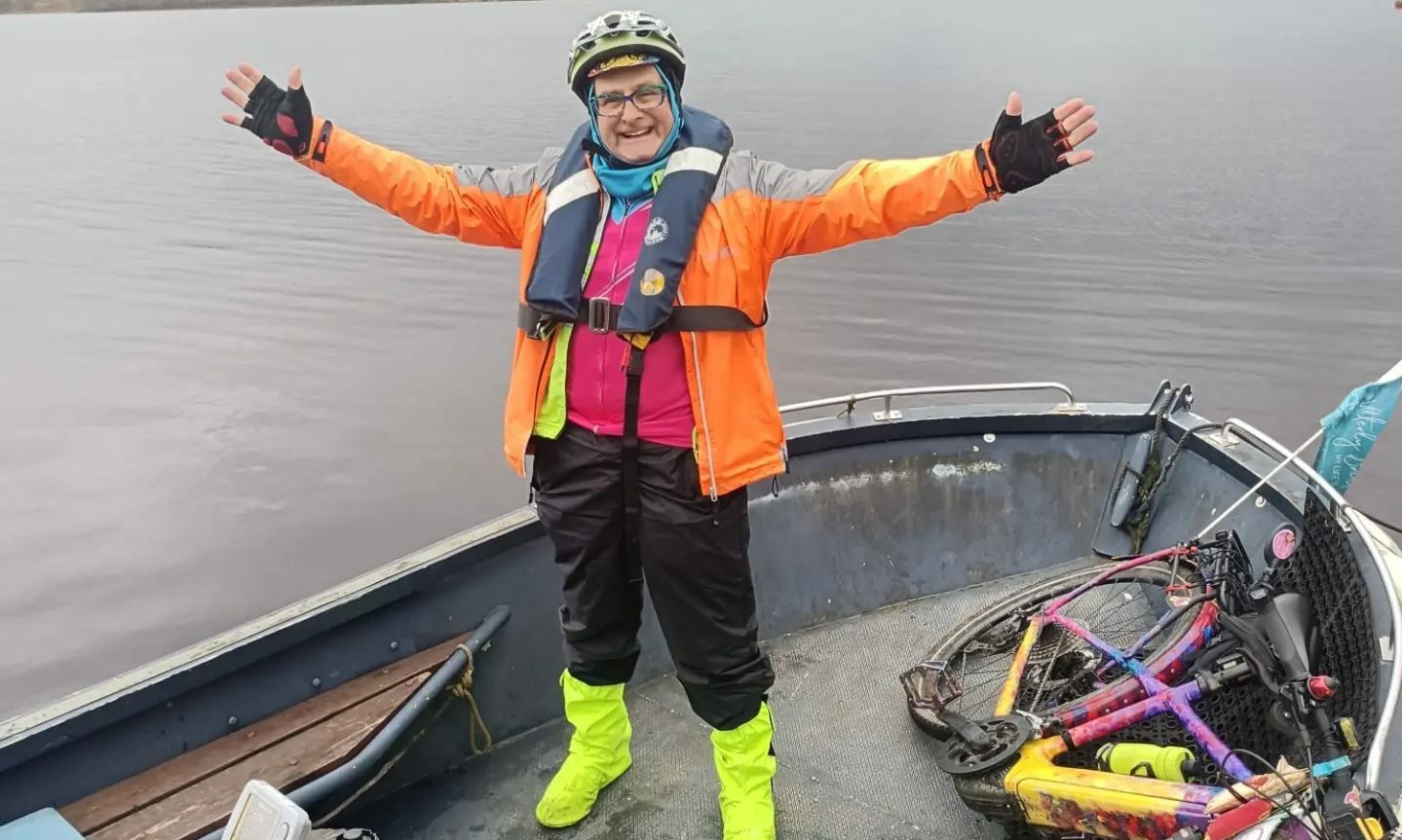 Timmy Mallet makes poignant journey across the Highlands