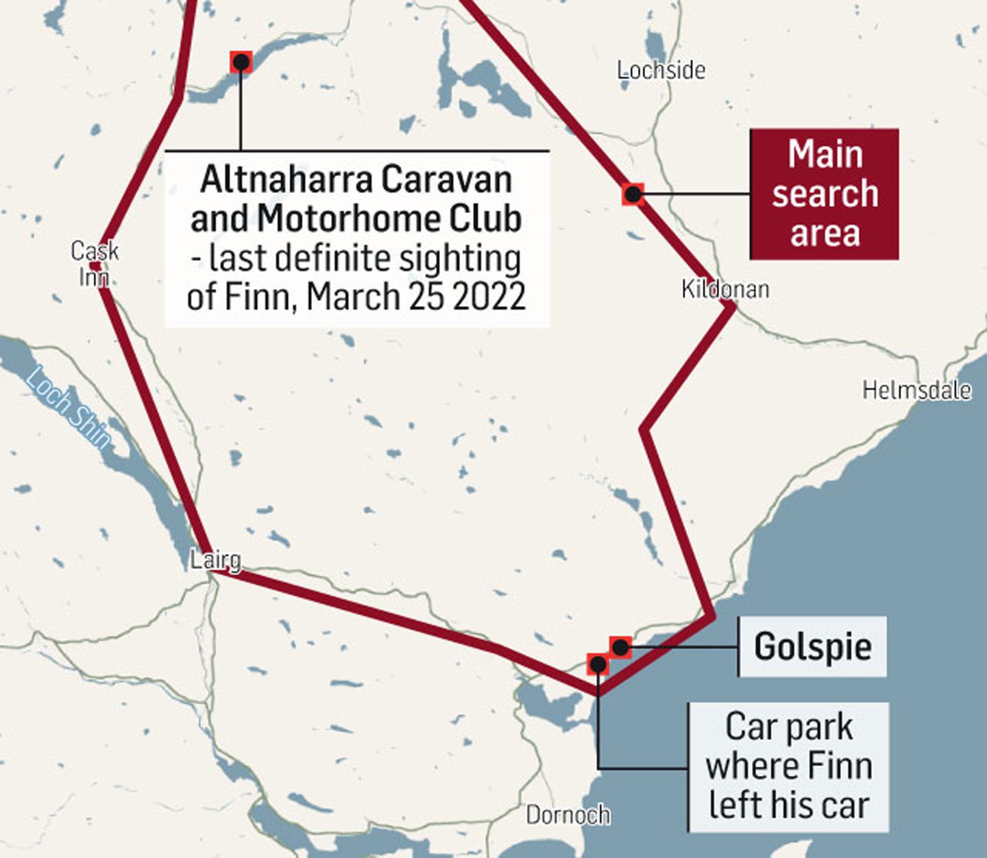 Finn Creaney became father again two months after disappearance