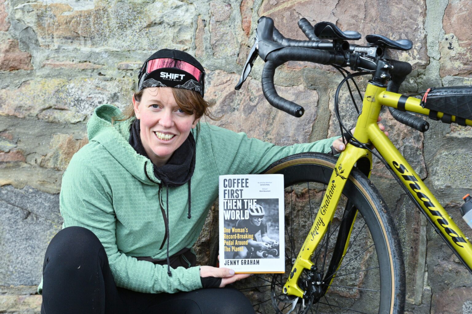 Inverness cyclist Jenny Graham made history with coffee mantra