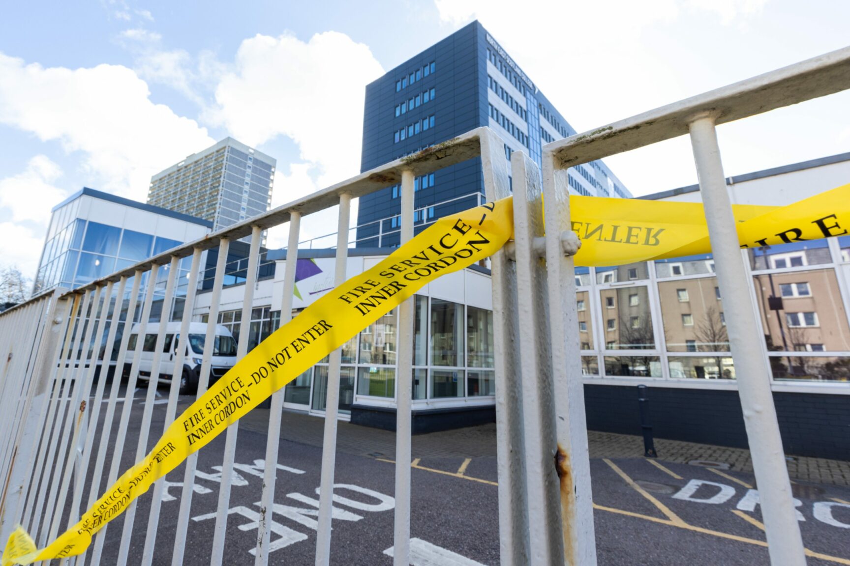 Nescol in Aberdeen calls in contractors over roof damage