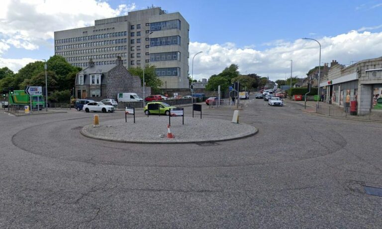 Major Aberdeen roundabout to shut overnight for two weeks for resurfacing