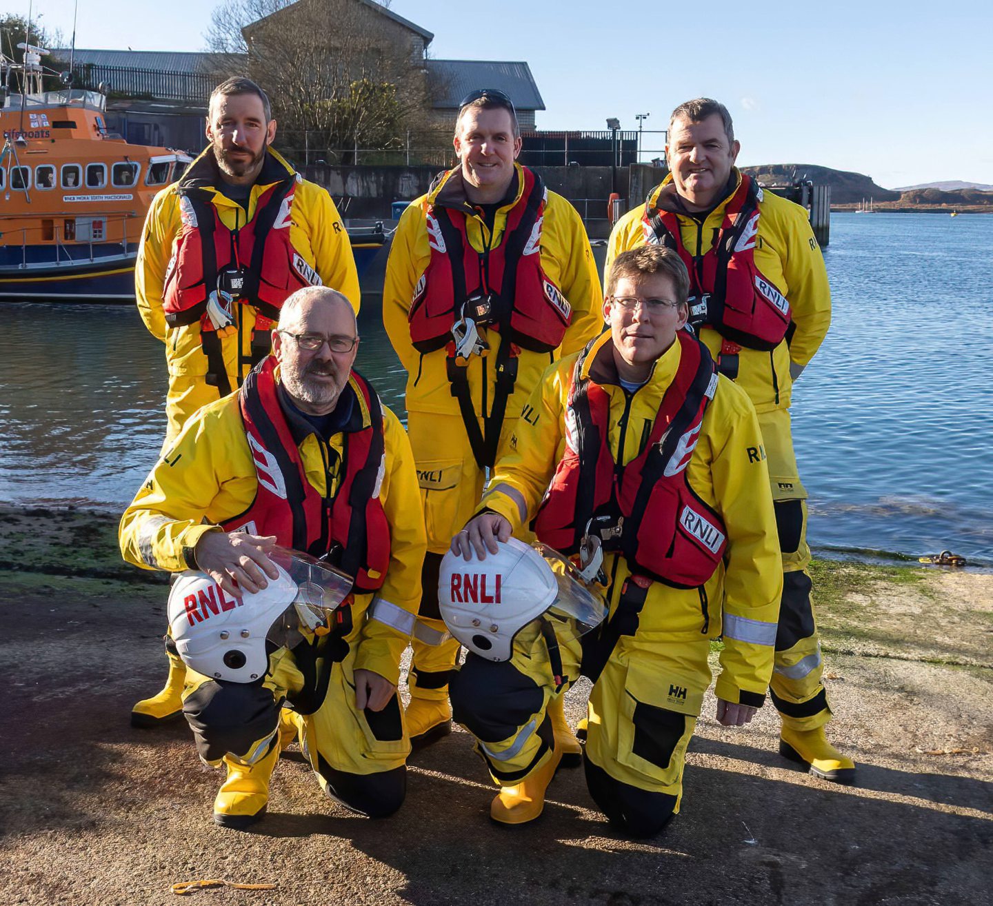 Oban RNLI lifeboat coxswains reach 100 years of service