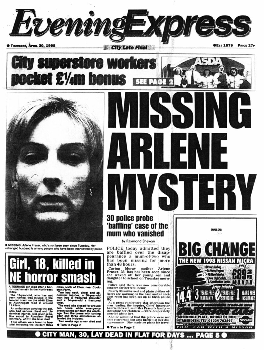 Release date for Murder Case: The Hunt for Arlene Fraser's Killer