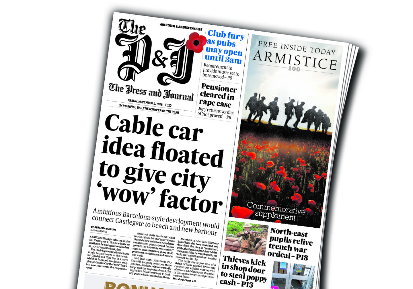Aberdeen cable car could be built within two years