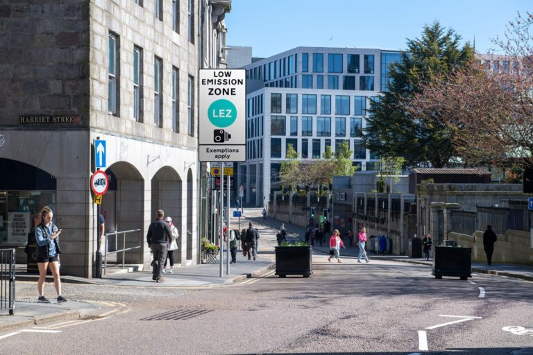 Revealed: How Aberdeen Low Emission Zone could look