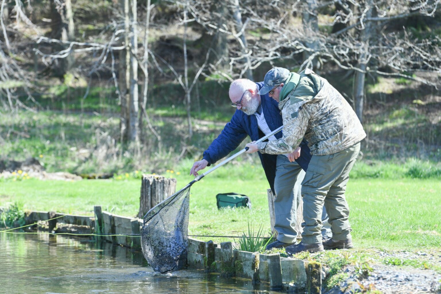 New lease of life for Delgatie Castle Trout Fishery which helps boost ...
