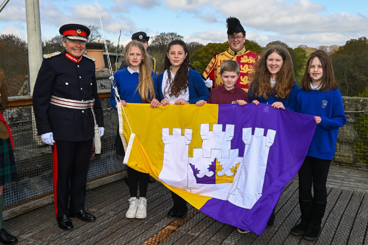 Official Aberdeenshire flag unveiled