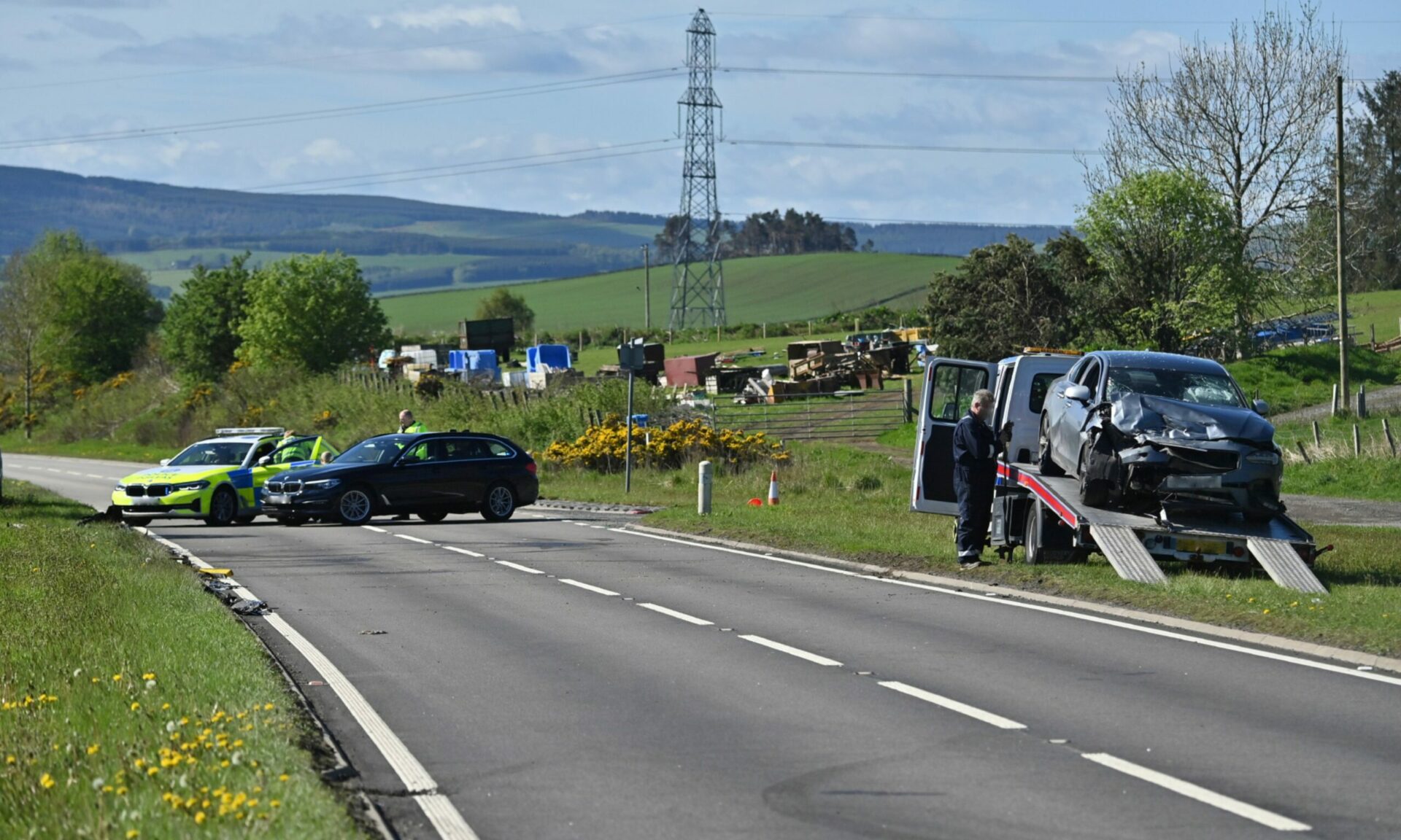 Road markings on A96 at Colpy to be reviewed to improve safety
