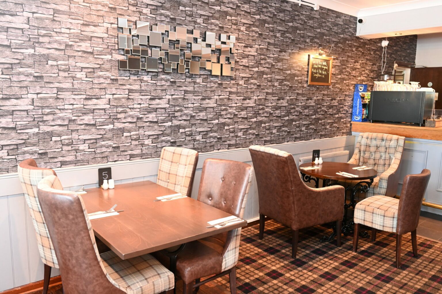 Nicol James Smith, 18, is proud to be part of Newburgh Inn team