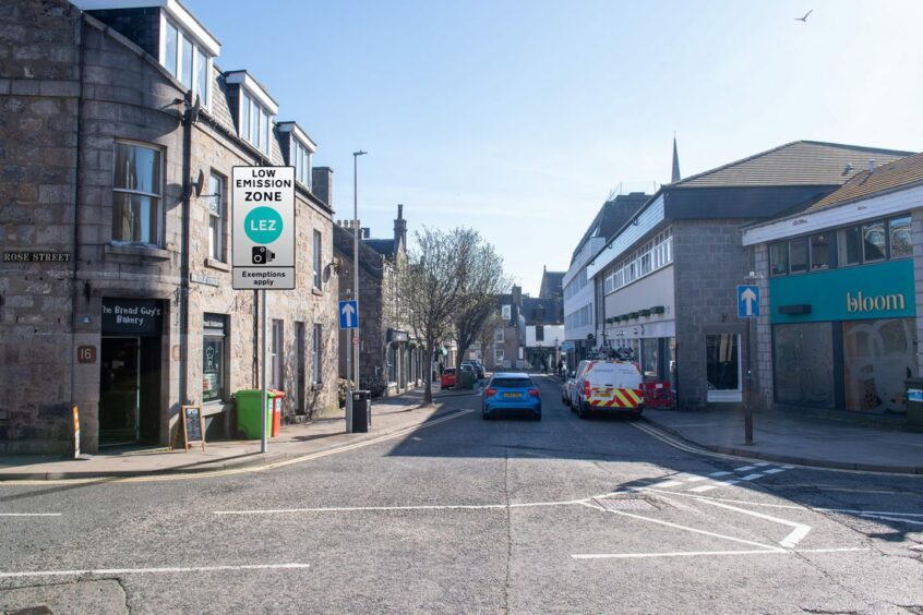 Revealed: How Aberdeen Low Emission Zone could look