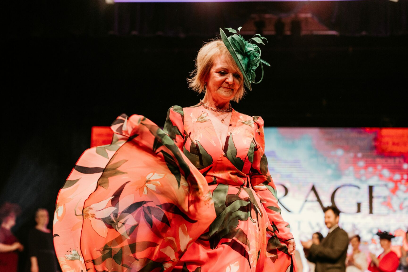 In Pictures: Courage on the Catwalk models dazzle crowds