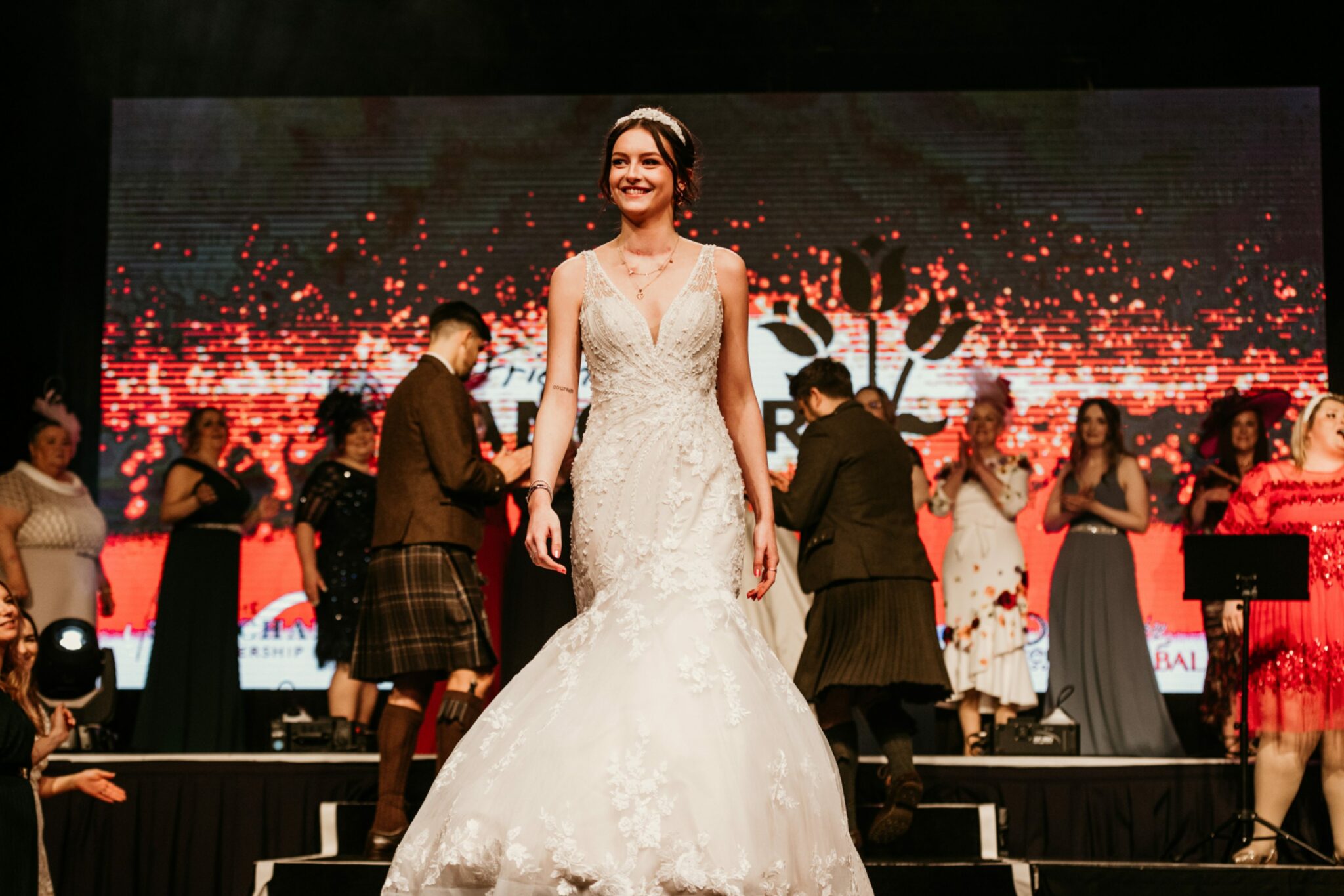 In Pictures: Courage on the Catwalk models dazzle crowds