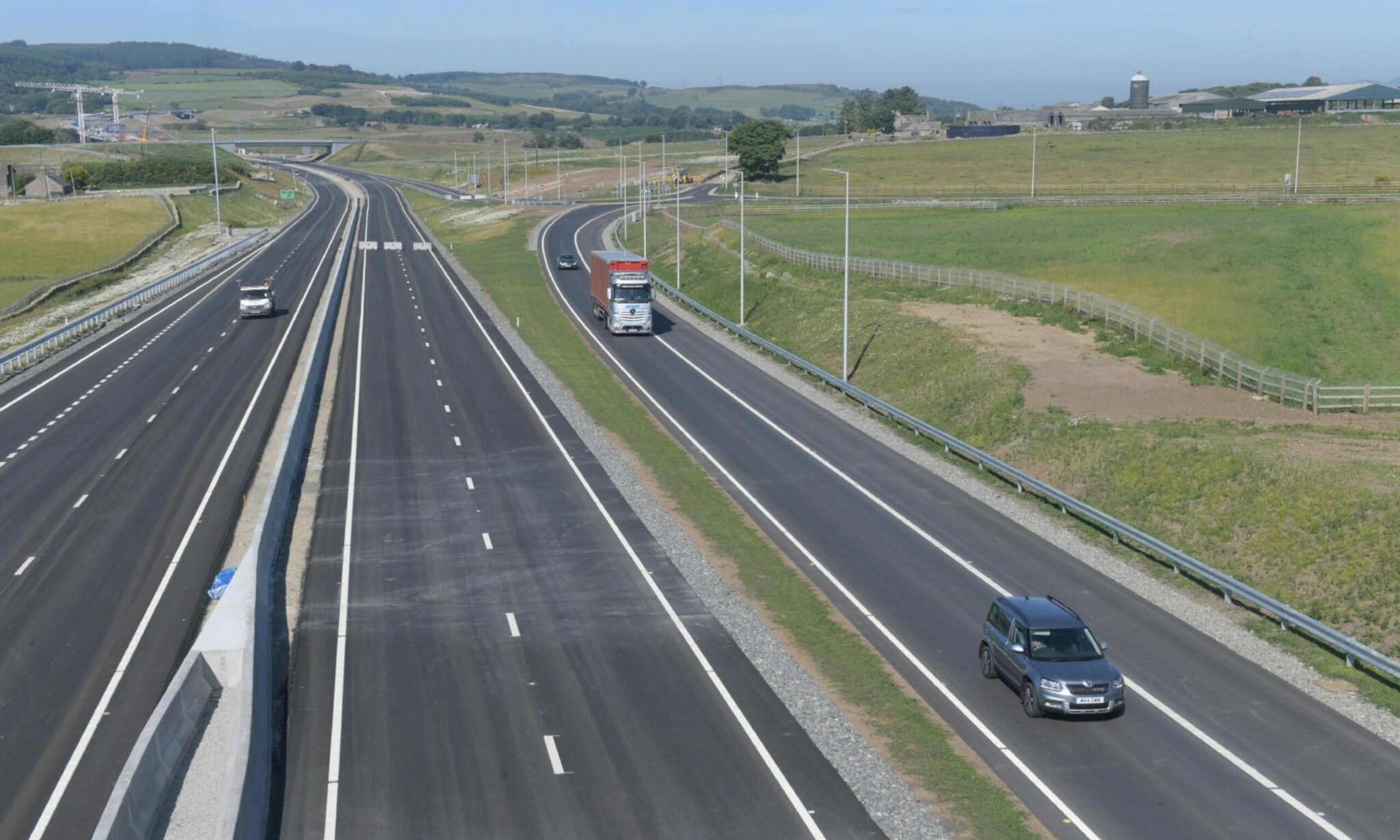 Blackdog roadworks on AWPR causing long tailbacks