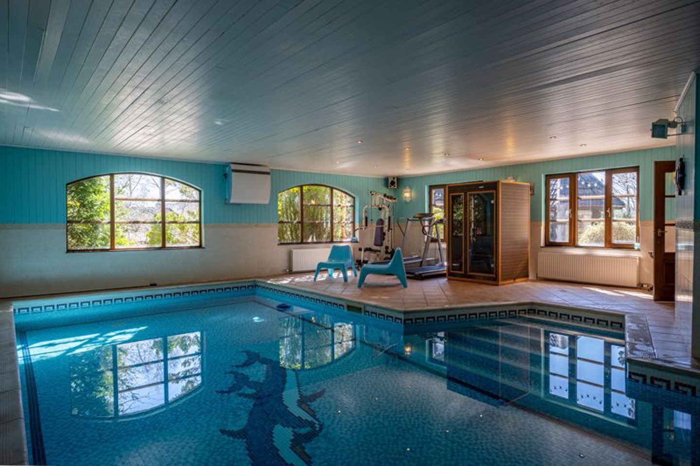 Port Elphinstone home with pool, sauna and bar on the market