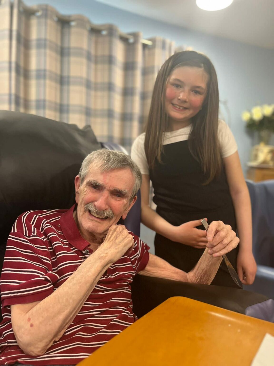 Inverurie rising star Erin Inglis, 11, sings at Aberdeen care home