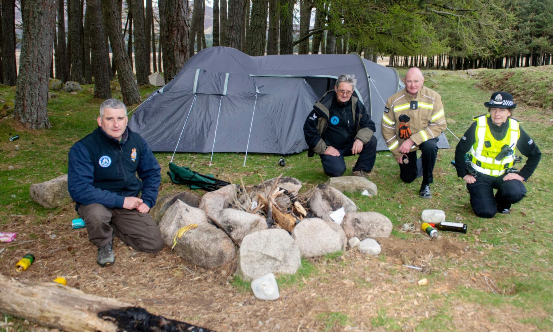 Dirty camping: Meet the rangers cleaning up 'disaster' campsites