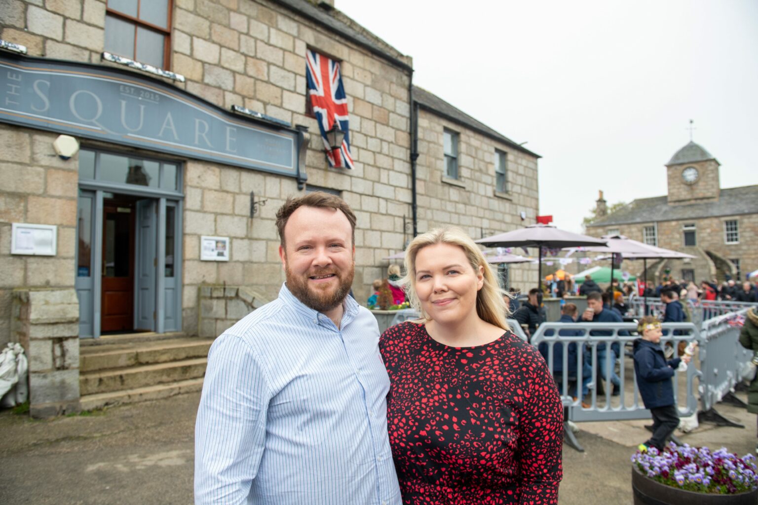 Kintore turns out for a coronation street party worthy of royalty