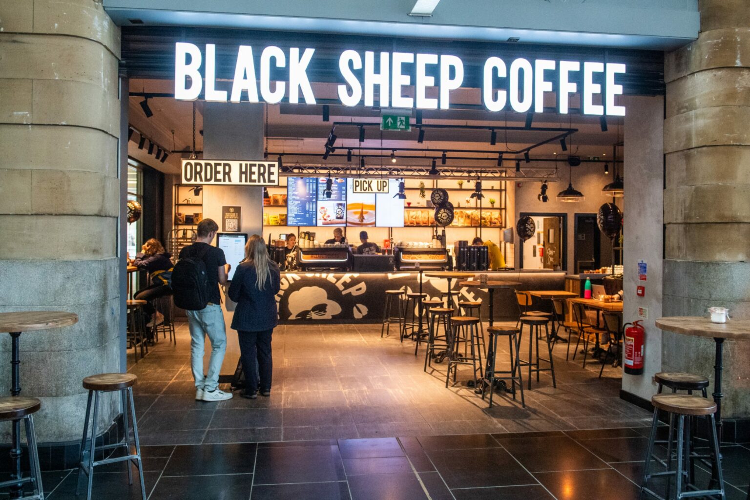 Take a look around Black Sheep Coffee in Union Square