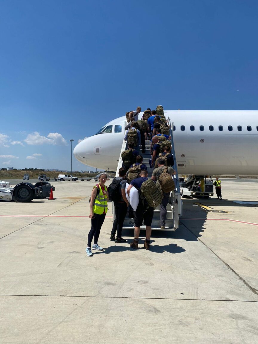 Moray hospital boss Liz Tait supports Sudan refugees