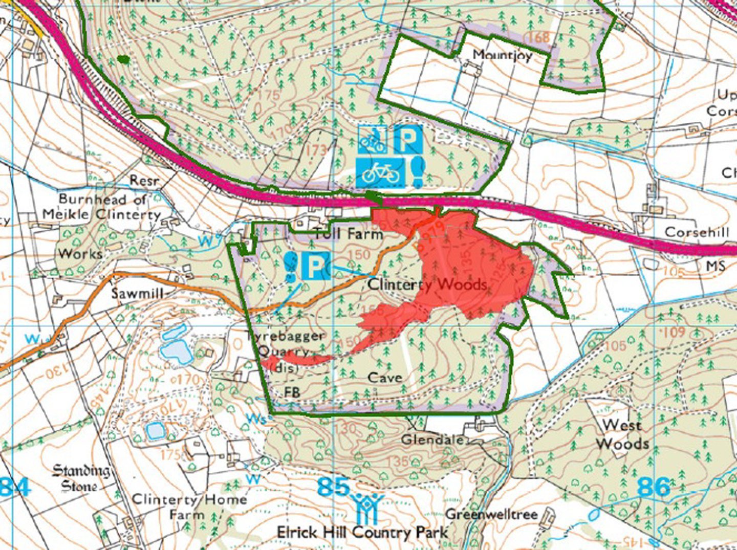 Historic Tyrebagger art installations affected by proposed felling