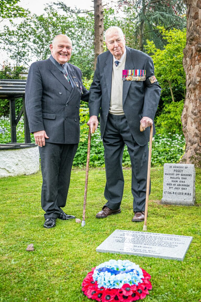 John Cruickshank VC's 103rd birthday: Gordon Highlanders plaque