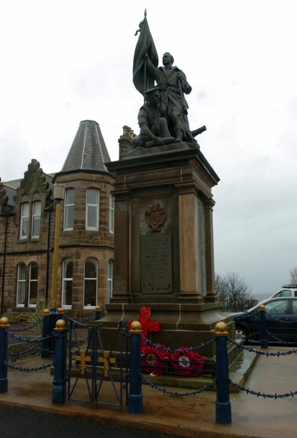 Buckie War Memorial restoration unveiled