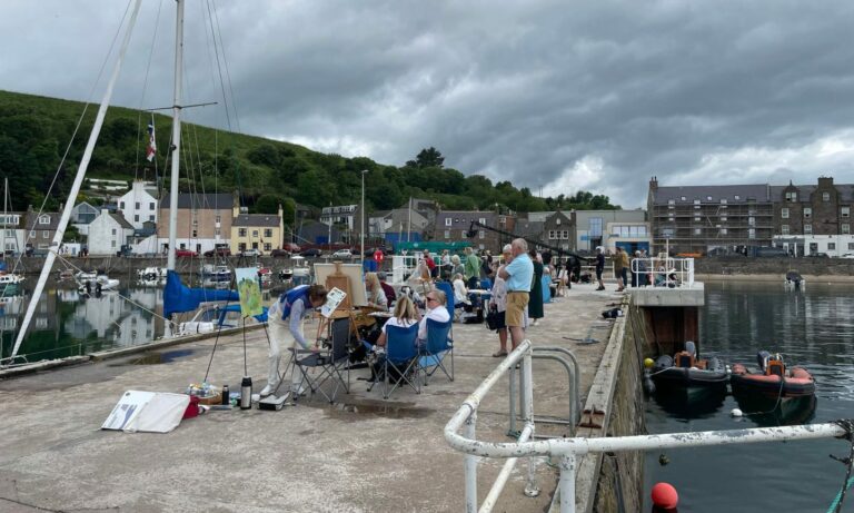 Stonehaven steals the spotlight in Landscape Artist of the Year ...