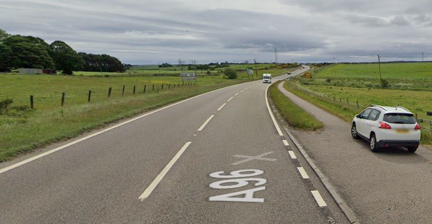 Lorry driver narrowly avoided collision after careless A96 overtake