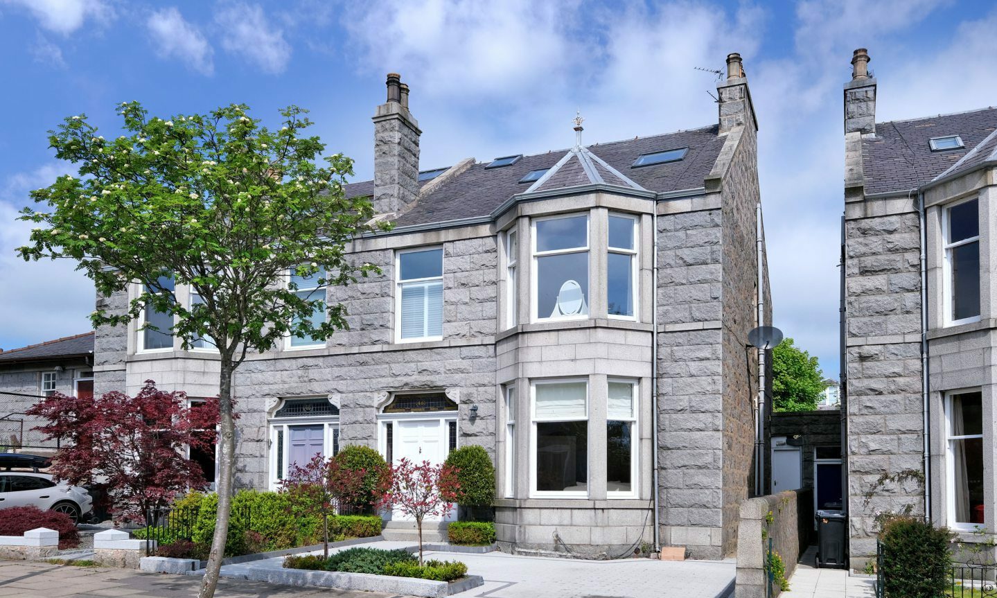 Stunning townhouse for £675,000 in Aberdeen's stylish west end