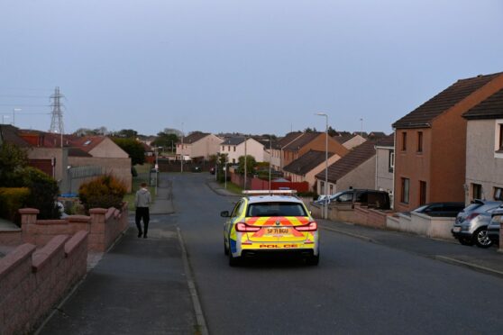 Woman struck by vehicle in Peterhead airlifted to hospital