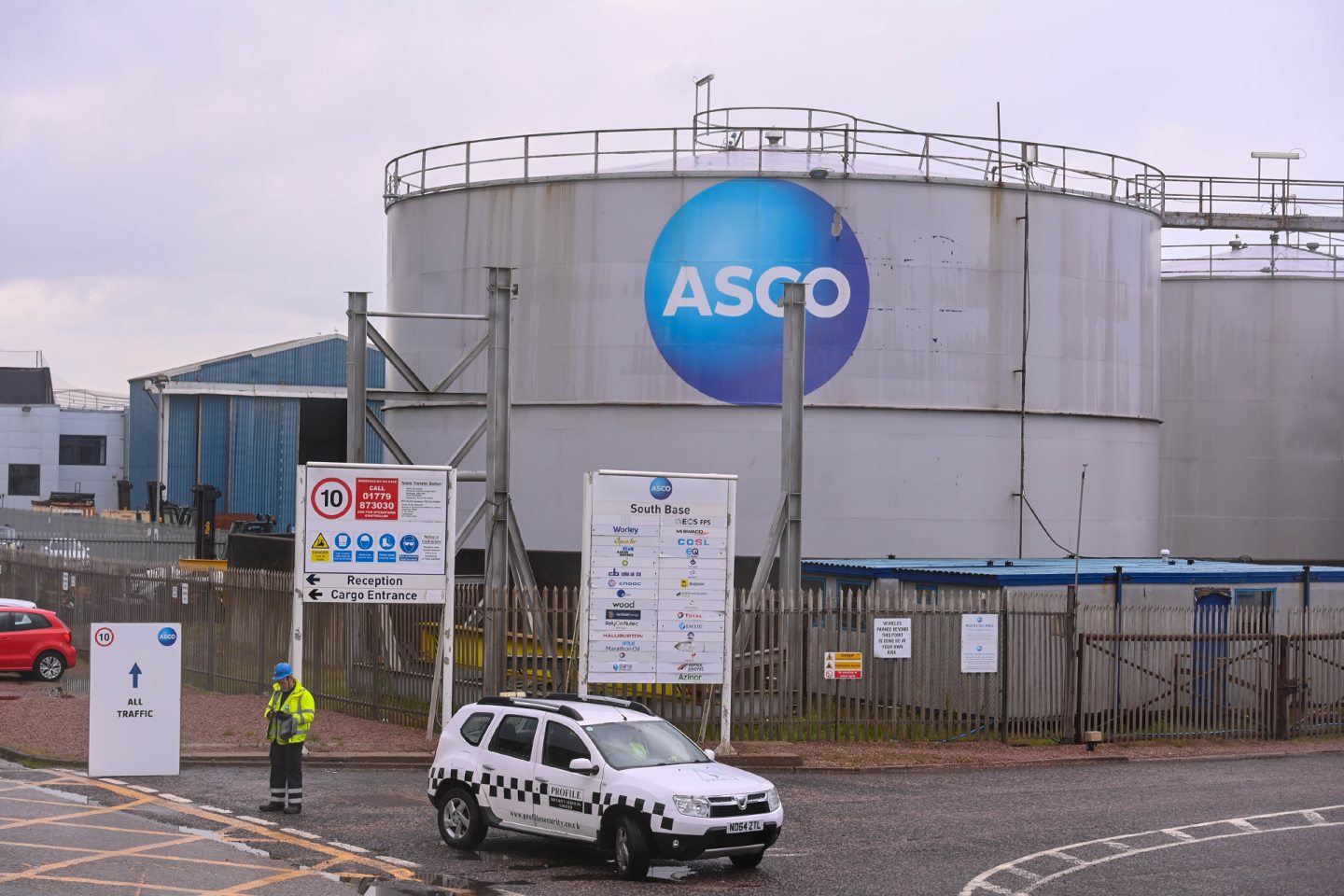 Reports of 'explosion' at Asco Peterhead yard